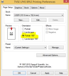 TVSE LP45 Label Printing – Sticker and Barcode printing setting | Its ...